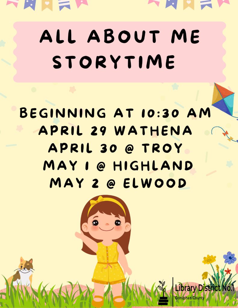 all about me storytime | Library District #1